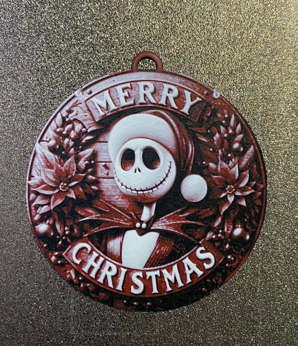 Jack the Skellington Christmas tree decoration by Morganja - MakerWorld
