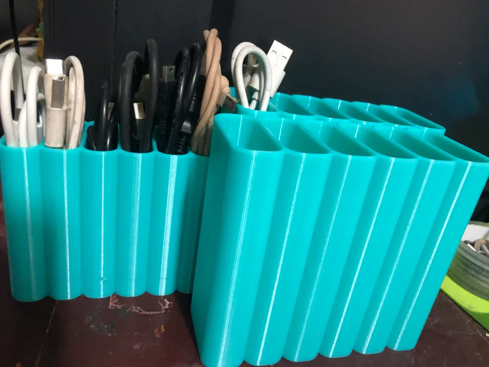 USB Cable Organizer Box by 3D打印小小一 - MakerWorld