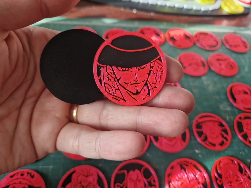 Mihawk Hawkeye (One Piece collectible coin) by Kryator - MakerWorld