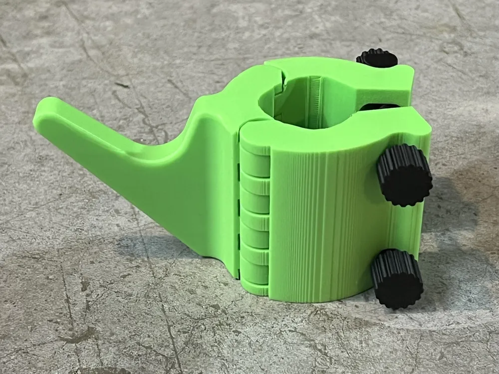 Hinged Pipe Clamp by PuzMaker2024 MakerWorld: Download Free 3D Models