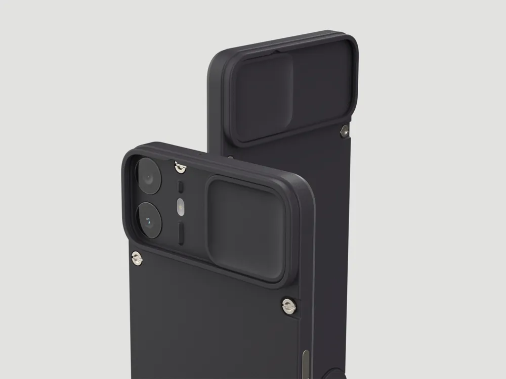 "NOTHING TO SEE HERE" Sliding Camera Cover by mxim_design - MakerWorld