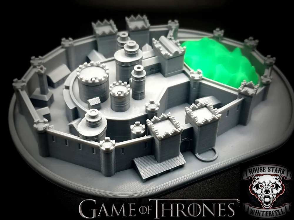 Winterfell - House Stark - Games of Thrones by Savy_Maker MakerWorld ...