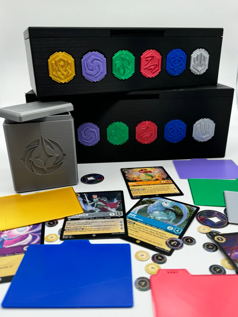 Lorcana Token Storage Box by Nate - MakerWorld