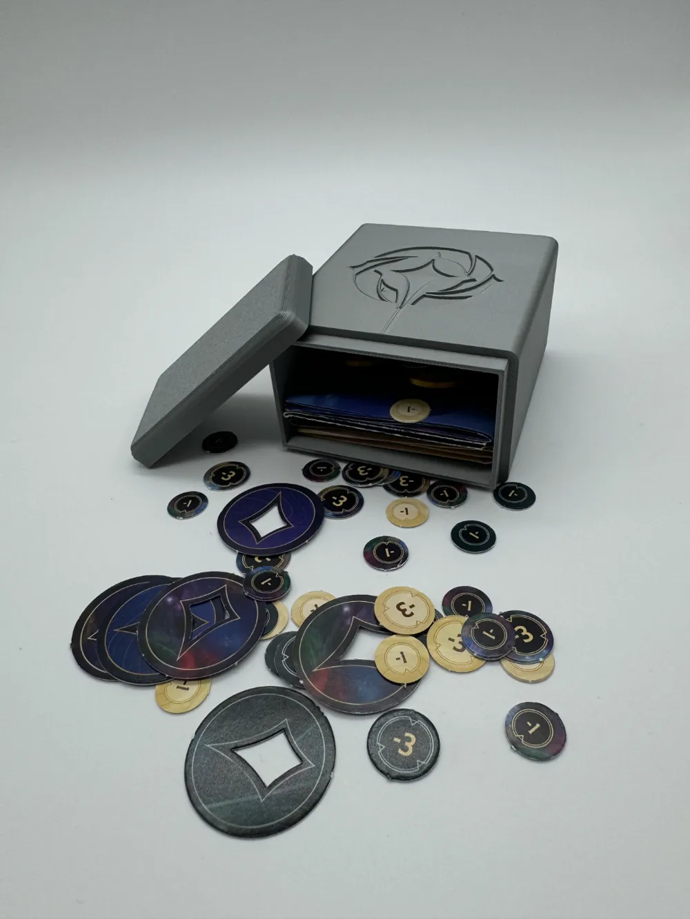 Lorcana Token Storage Box by Nate - MakerWorld