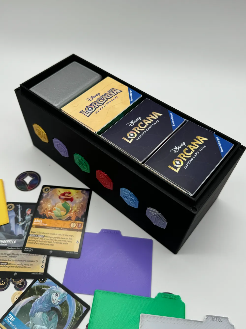 Lorcana Token Storage Box by Nate MakerWorld: Download Free 3D Models