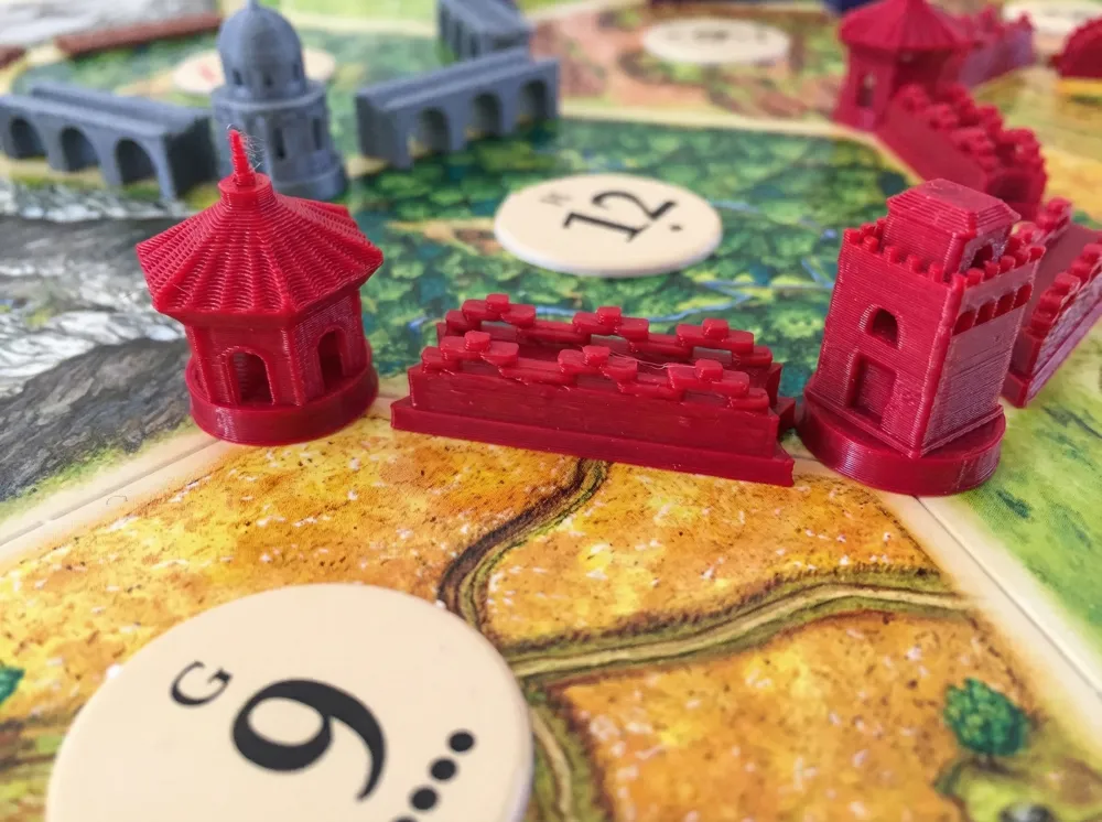 Catan: Ancient China Player Set - Free 3D Print Model - MakerWorld