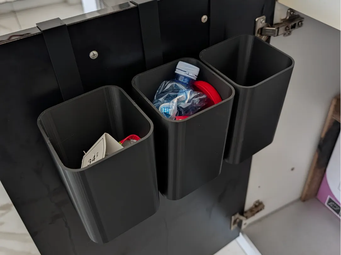Over-the-Door Modular Mini Bins - Free 3D Print Model - MakerWorld