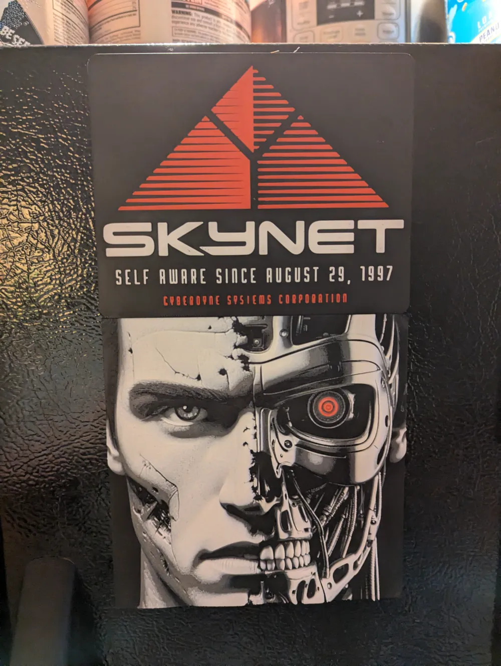 Skynet Logo - Plate (Terminator) by Krafty3D - MakerWorld
