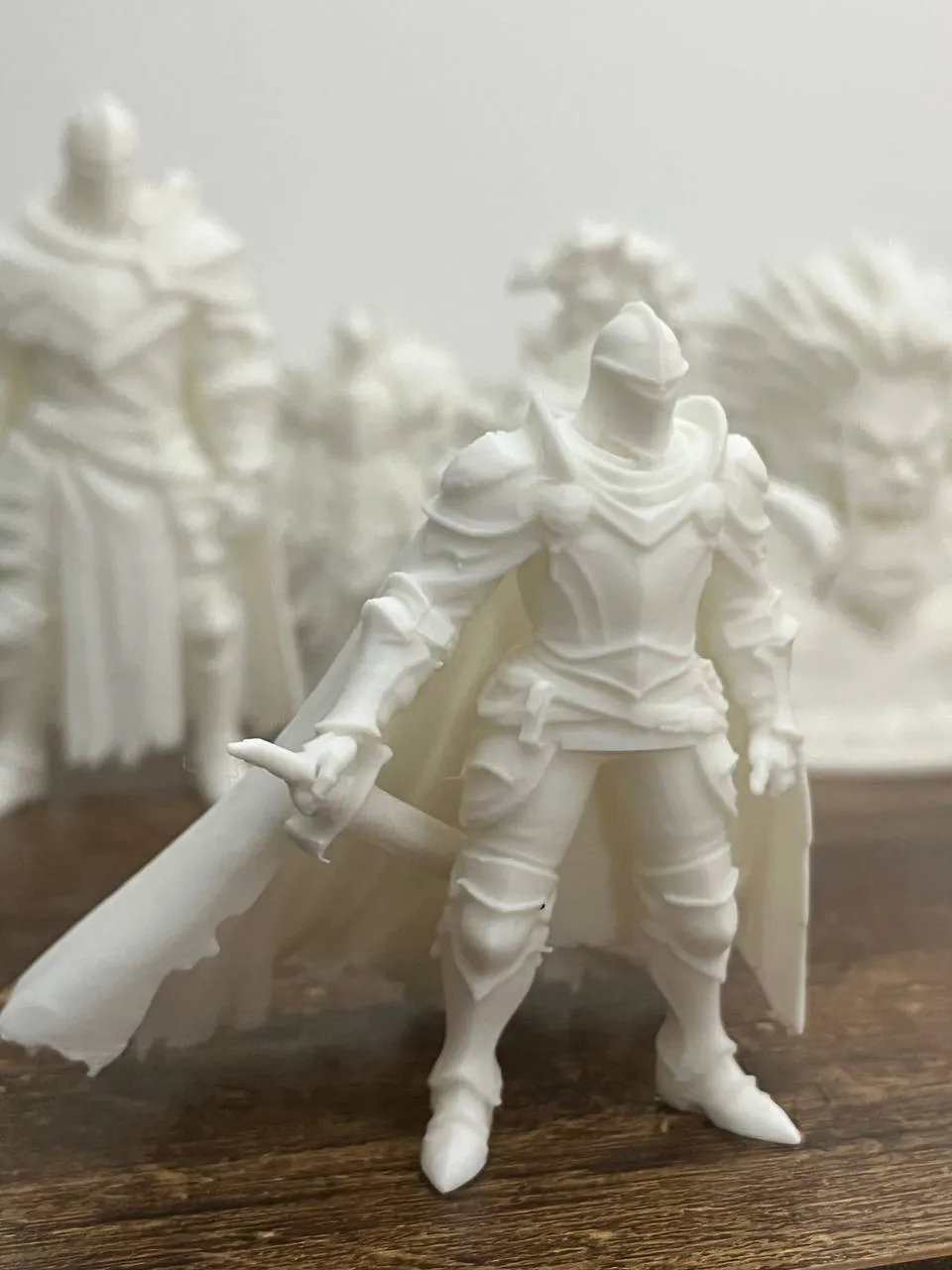 Miniature knight 101 - Free 3D Print Model - MakerWorld