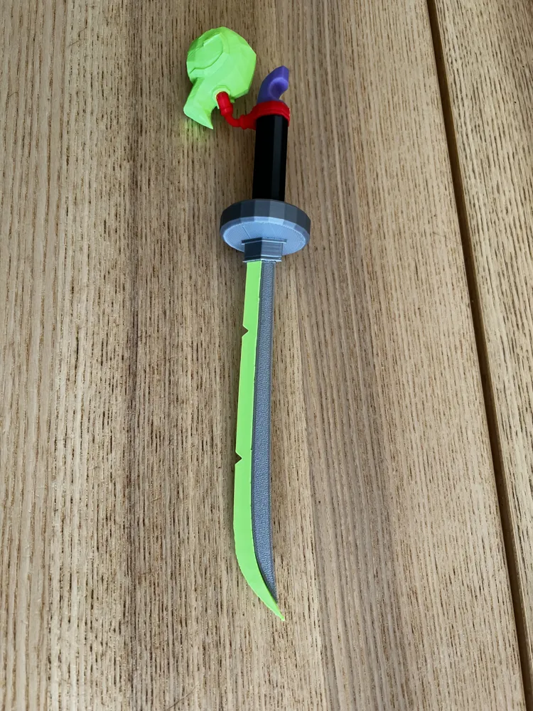 Brawlstar épée kenji oni by Razerxb360 MakerWorld: Download Free 3D Models