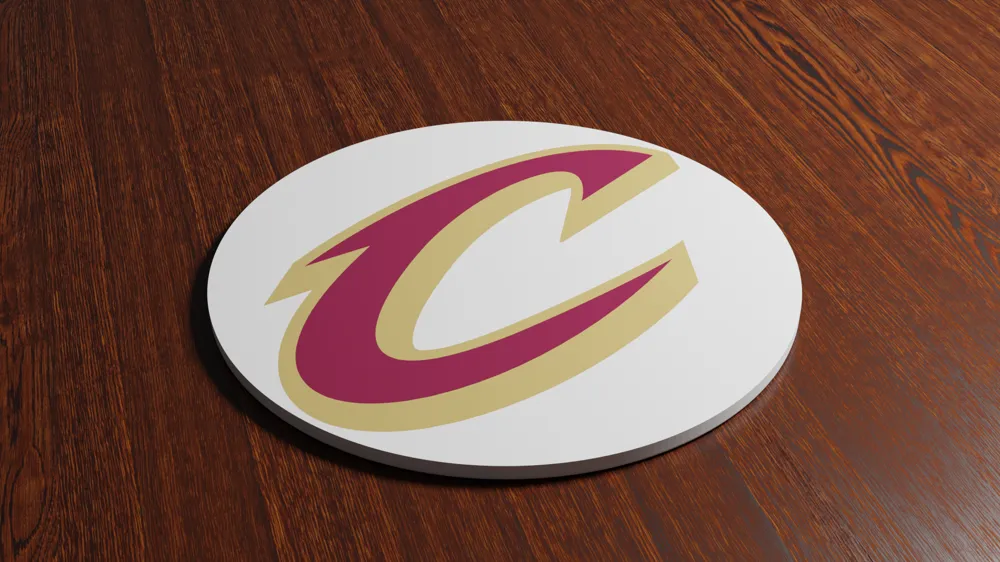 Cleveland Cavaliers Coaster by miker73 - MakerWorld