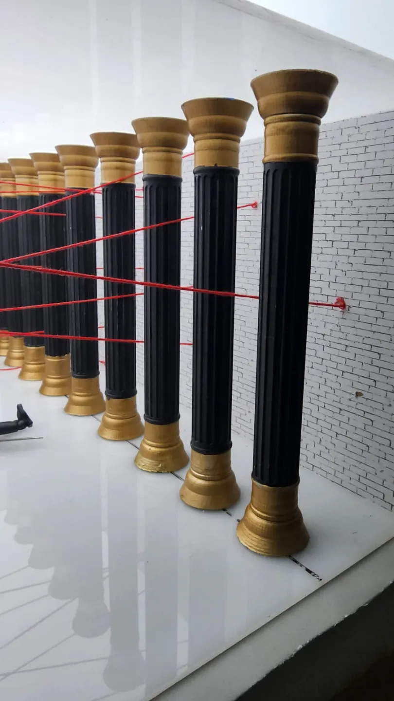 pillar dual colour(gold) by sanketh - MakerWorld