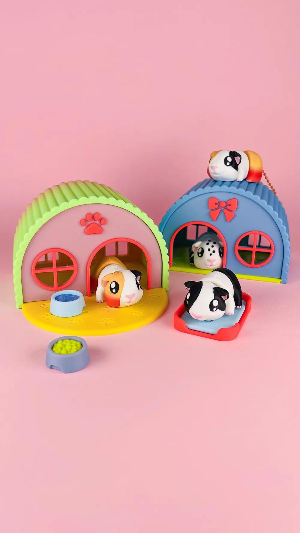 Diorama for Cute Flexi Animals, Guinea Pig Edition by Valeria Momo ...