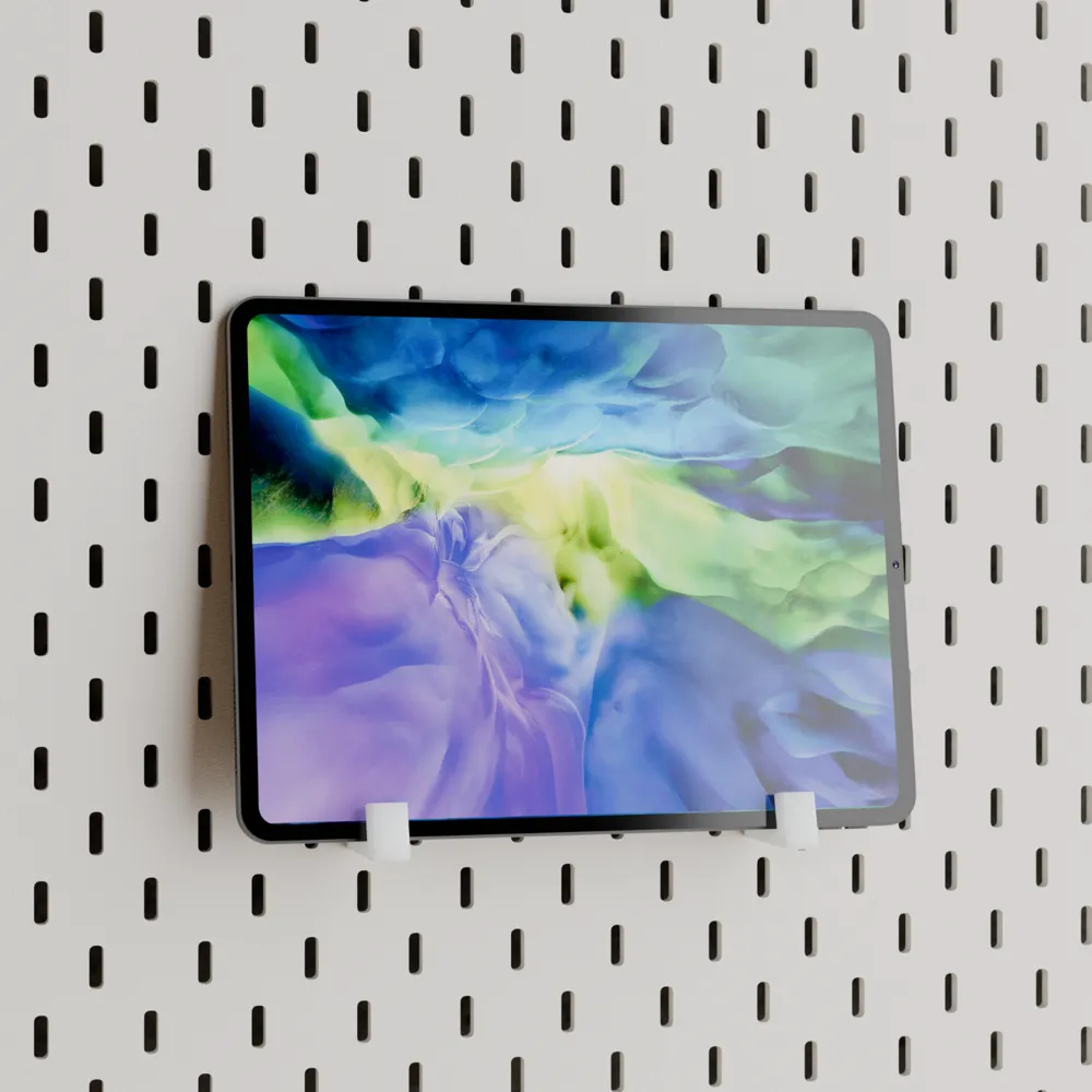 Skadis Tablet Holder (T-Clip System) by Rushar - MakerWorld