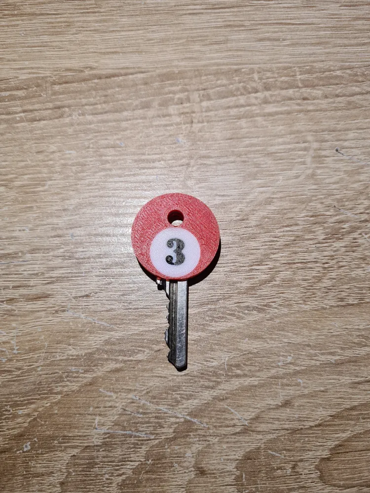 Billiard Ball Key Covers by 3DPrintNinja MakerWorld: Download Free 3D ...