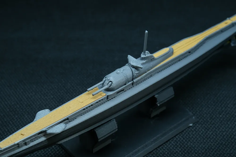 Cruiser Submarine Surcouf - Free 3D Print Model - MakerWorld