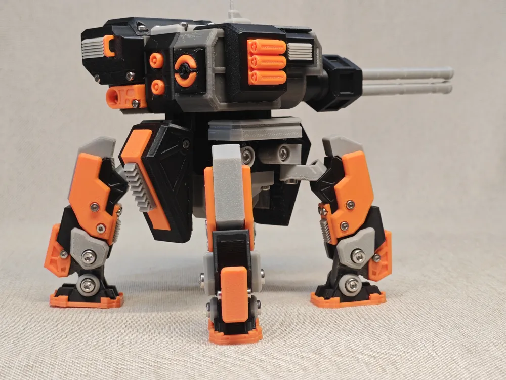 Open Source - BFOX001 Mech Turret Assembly Version (Multi-color multi ...