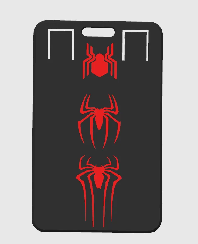 SPIDERMEN ID/Card/Badge Holder Remixed by Moldit3D MakerWorld: Download ...