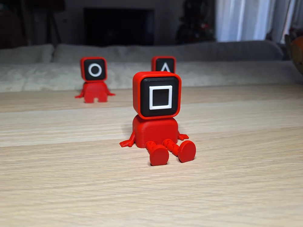 Squid Game - Square Guardian V2 by Fil&Form3D - MakerWorld