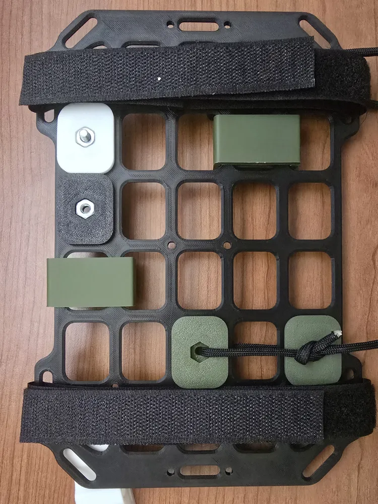 MOLLE Visor Accessories - Free 3D Print Model - MakerWorld