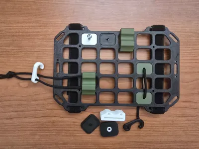 molle 3d print model download - MakerWorld