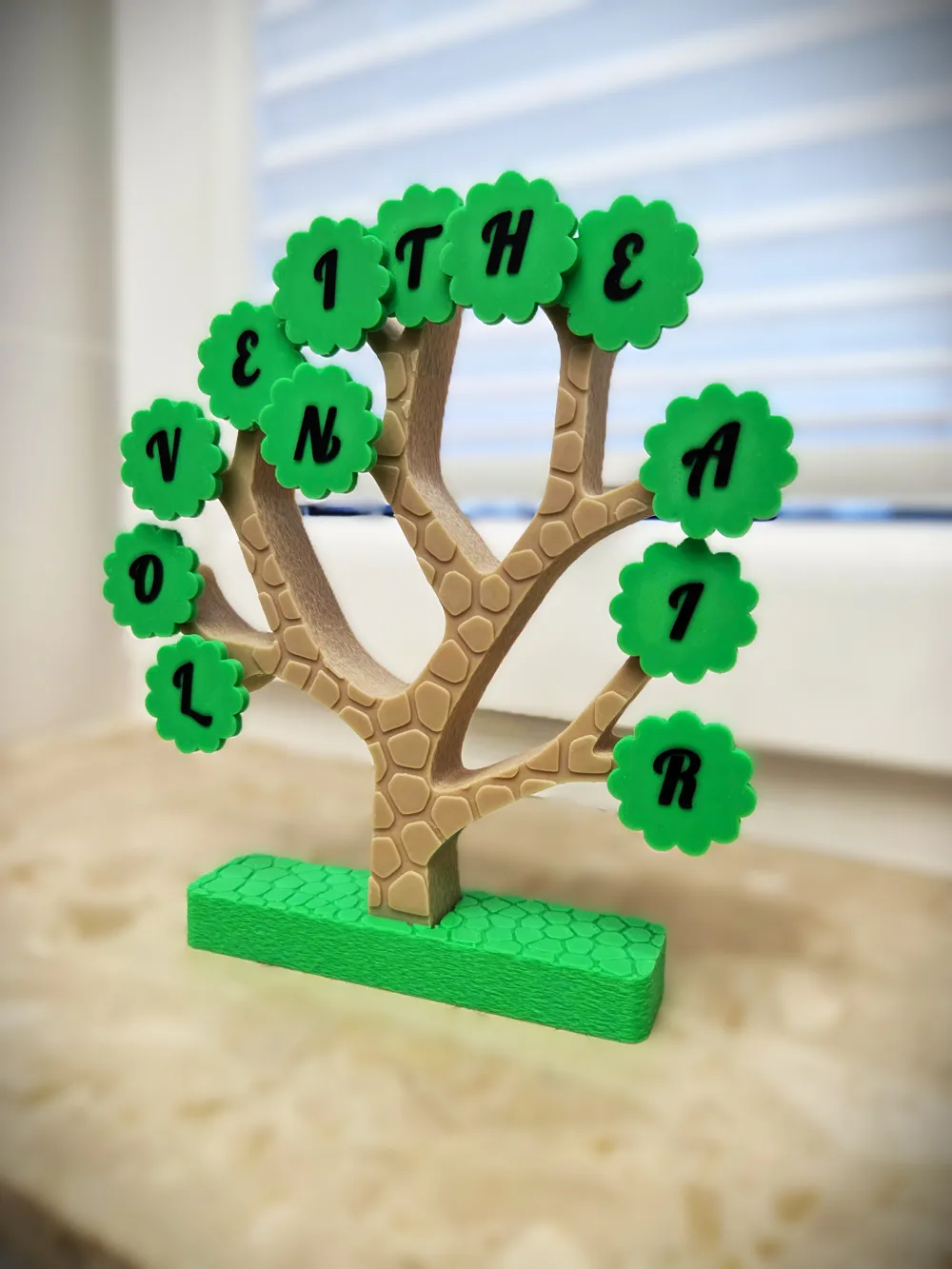 Customizable Tree - A 3-Part 3D Print by KG89 MakerWorld: Download Free ...
