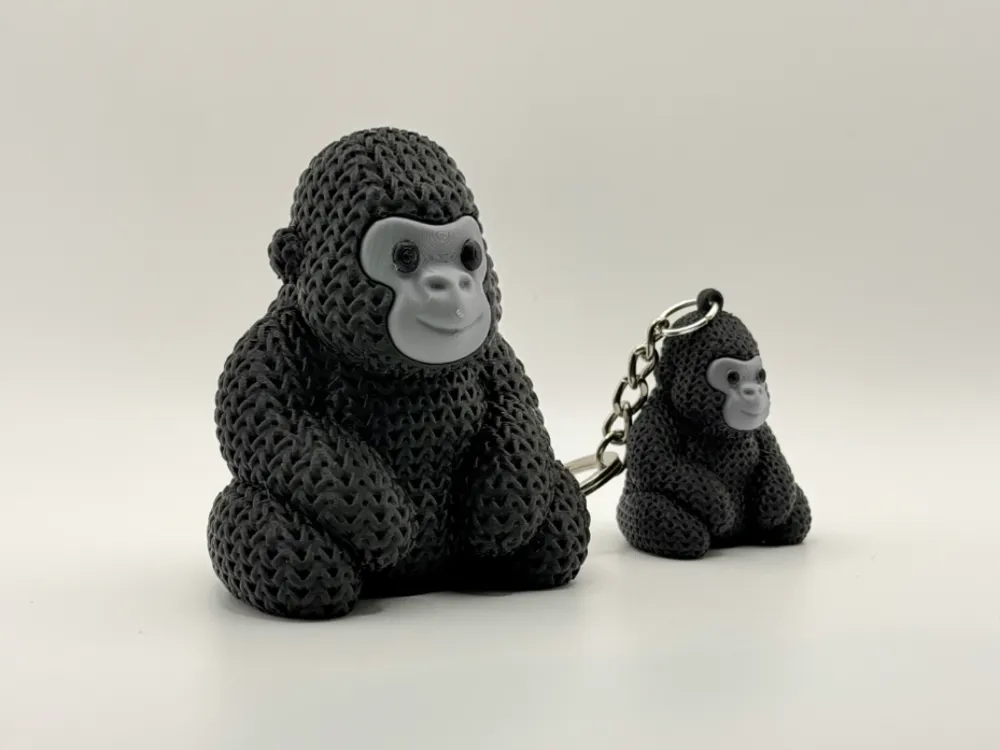 Gorille Tissé - Collection Petit Safari - Modèle d'Impression 3D ...