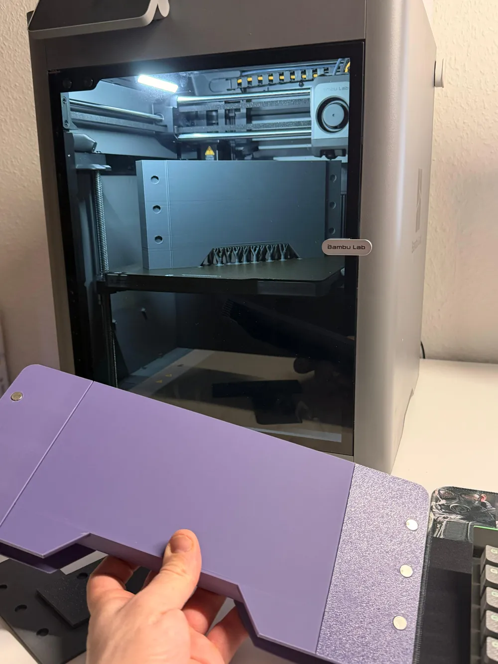 P1S/P2S-A1 printer plate holder. - Free 3D Print Model - MakerWorld