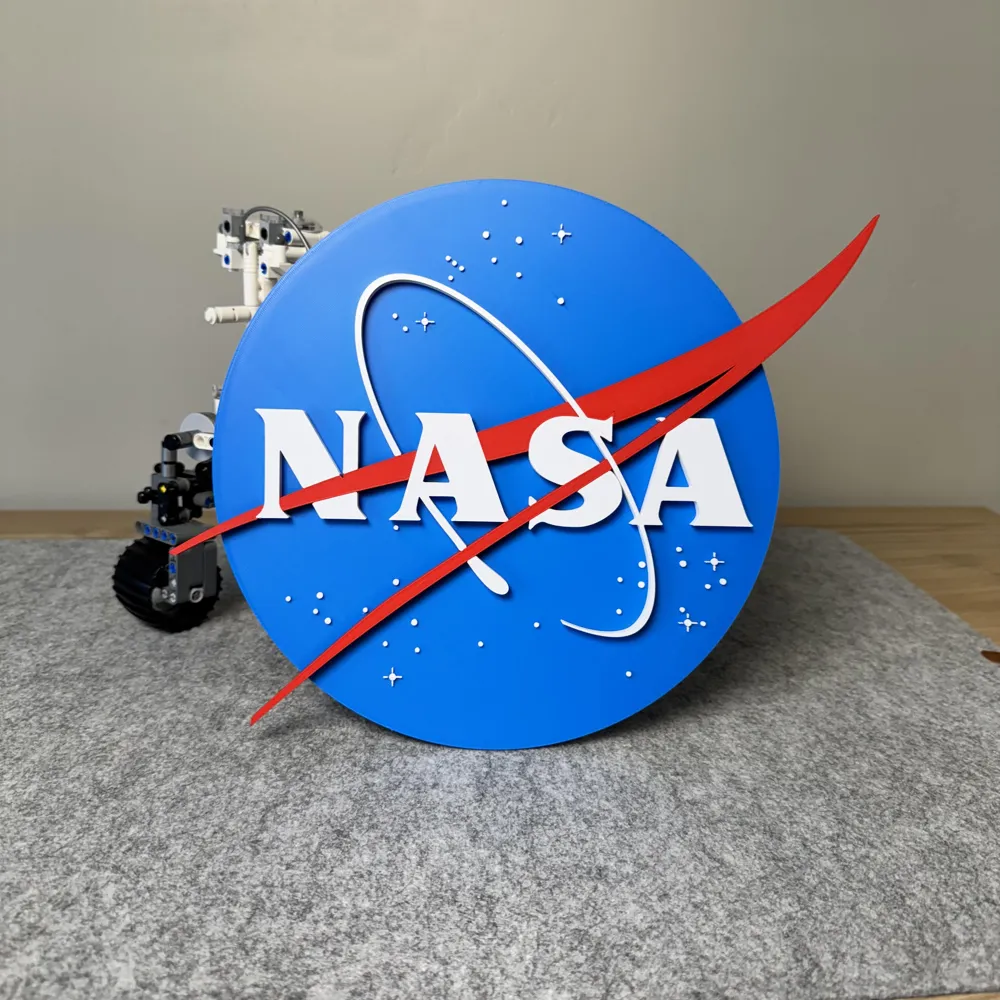 NASA Logo - Free 3D Print Model - MakerWorld