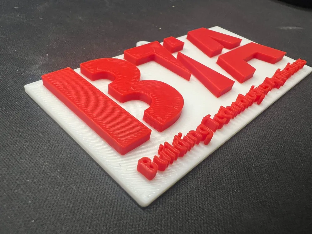 Logo with hole by Spopovich_ - MakerWorld