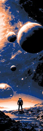 Event Horizon - Fantasy Space Scenes as Set of 3 Bookmarks by ...