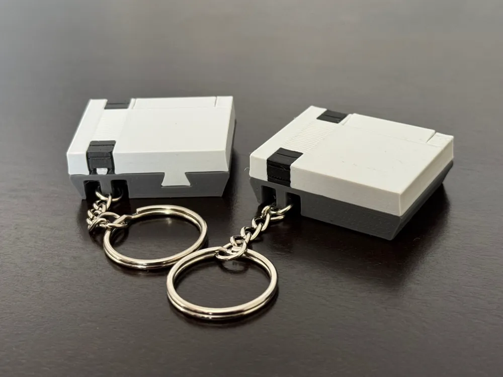 NES MicroSD Holder Keychain by Connor's Creations - MakerWorld