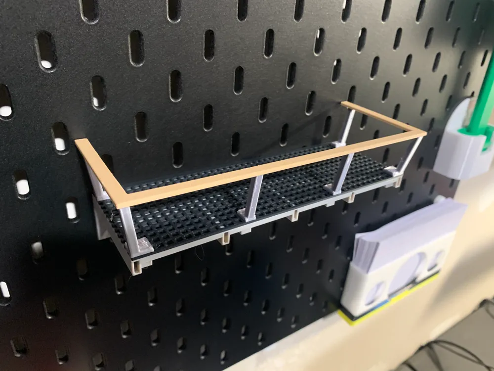 SKADIS Style Industrial Looking Shelf / Catwalk by 6xg4vty98s - MakerWorld