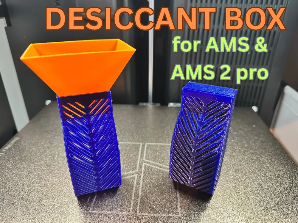 Desiccant box for AMS and AMS 2 pro - Free 3D Print Model - MakerWorld