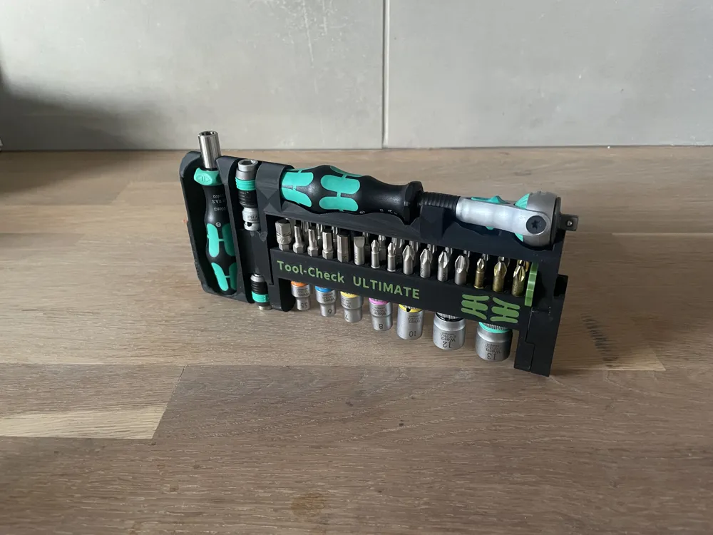 Wera Toolcheck ULTIMATE (Zyklop Speed 1/4"/RA 838) – Kostenloses 3D ...