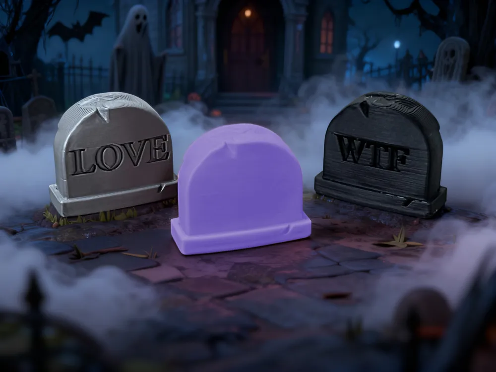 Halloween Ghost Cat Figurine by morething MakerWorld: Download Free 3D ...