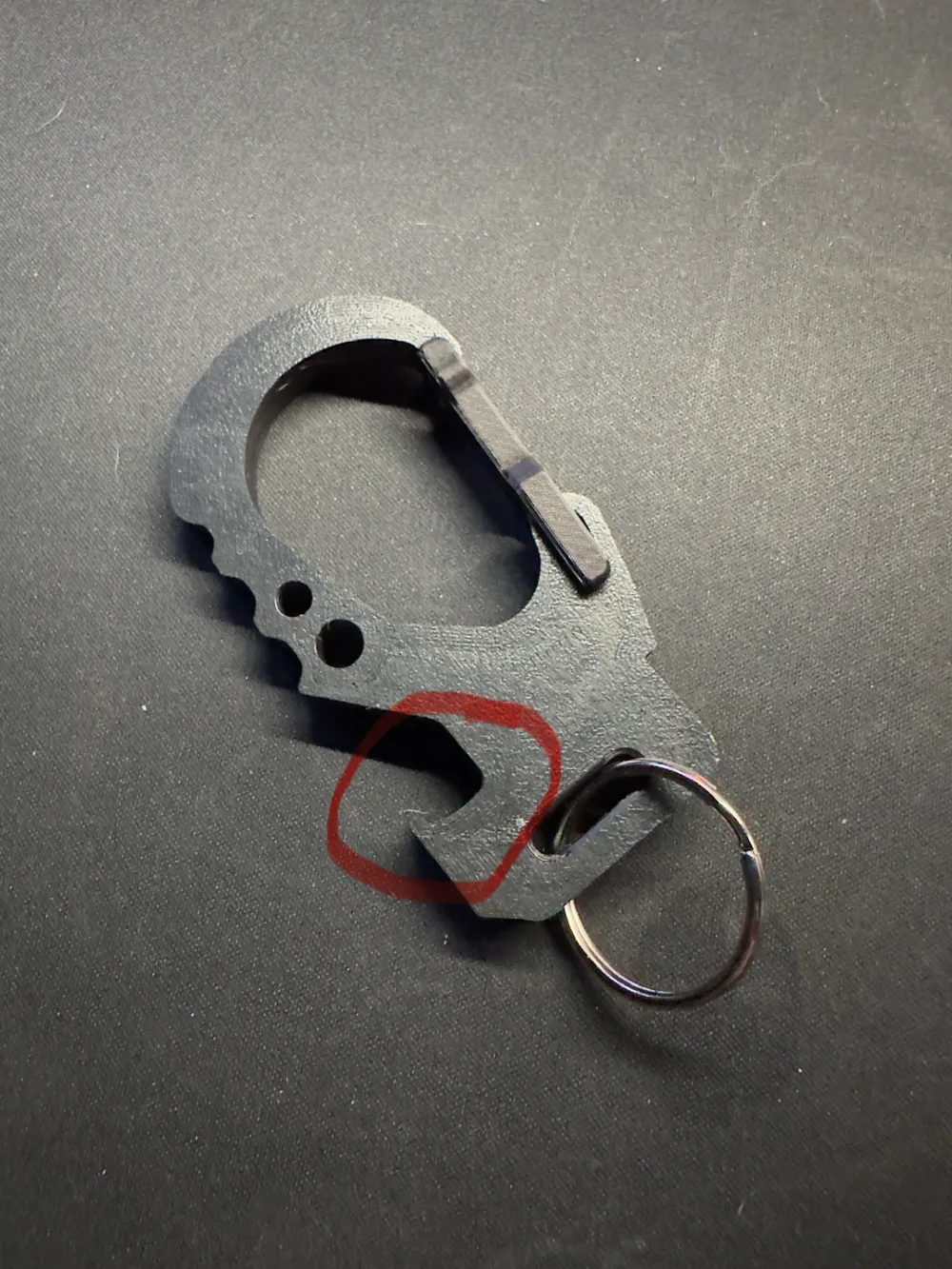 carabiner 3D MAX by massimilianocoffetti - MakerWorld