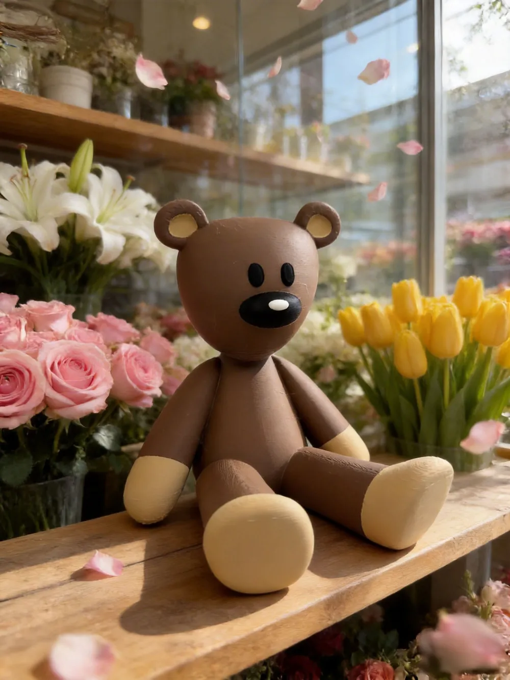 Mr Bean's Teddy (Cartoon Version) - Free 3D Print Model - MakerWorld