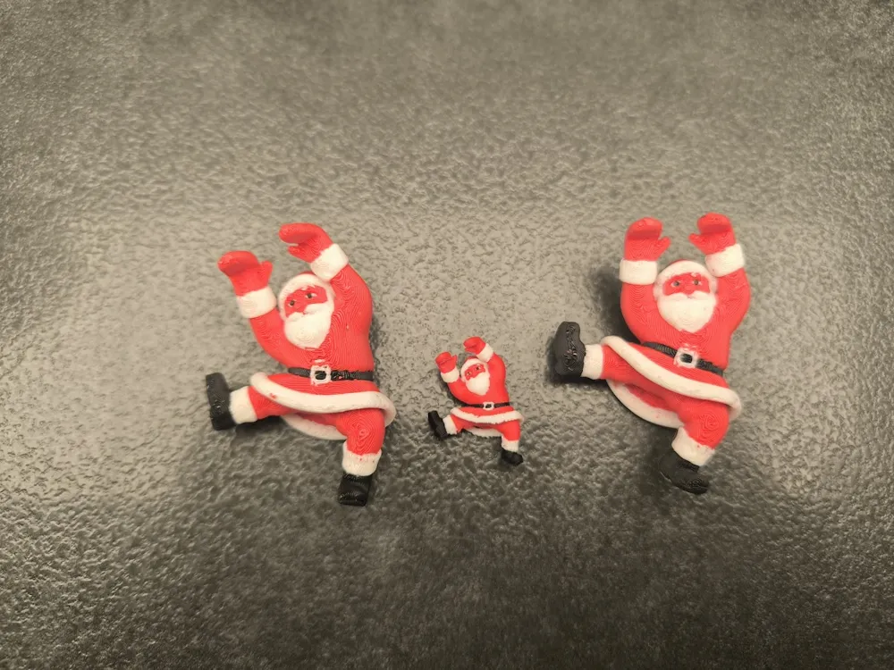 Climbing Santa Claus - Free 3D Print Model - MakerWorld