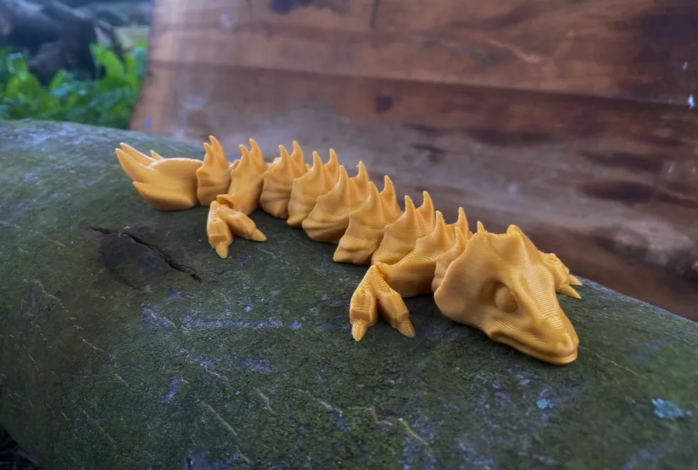 Flexi Lizard by Rott3D - MakerWorld