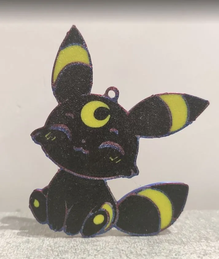 Pokemon Umbreon keychain or magnetic by Mimi Team - MakerWorld