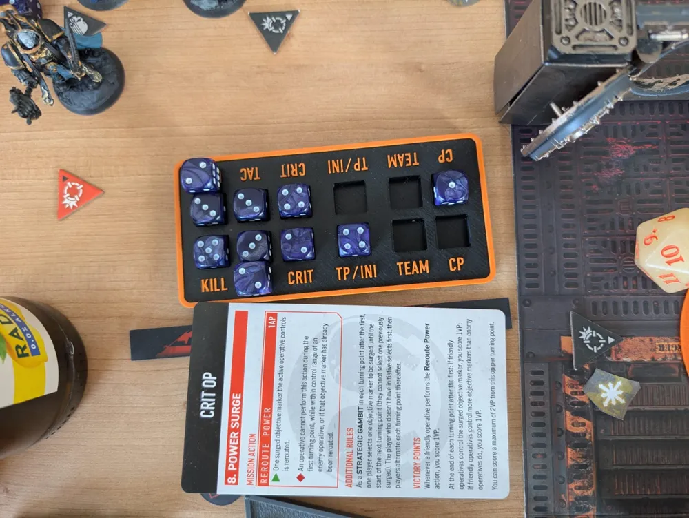 Kill Team 2024 score tracking board for 2 players - Free 3D Print Model ...
