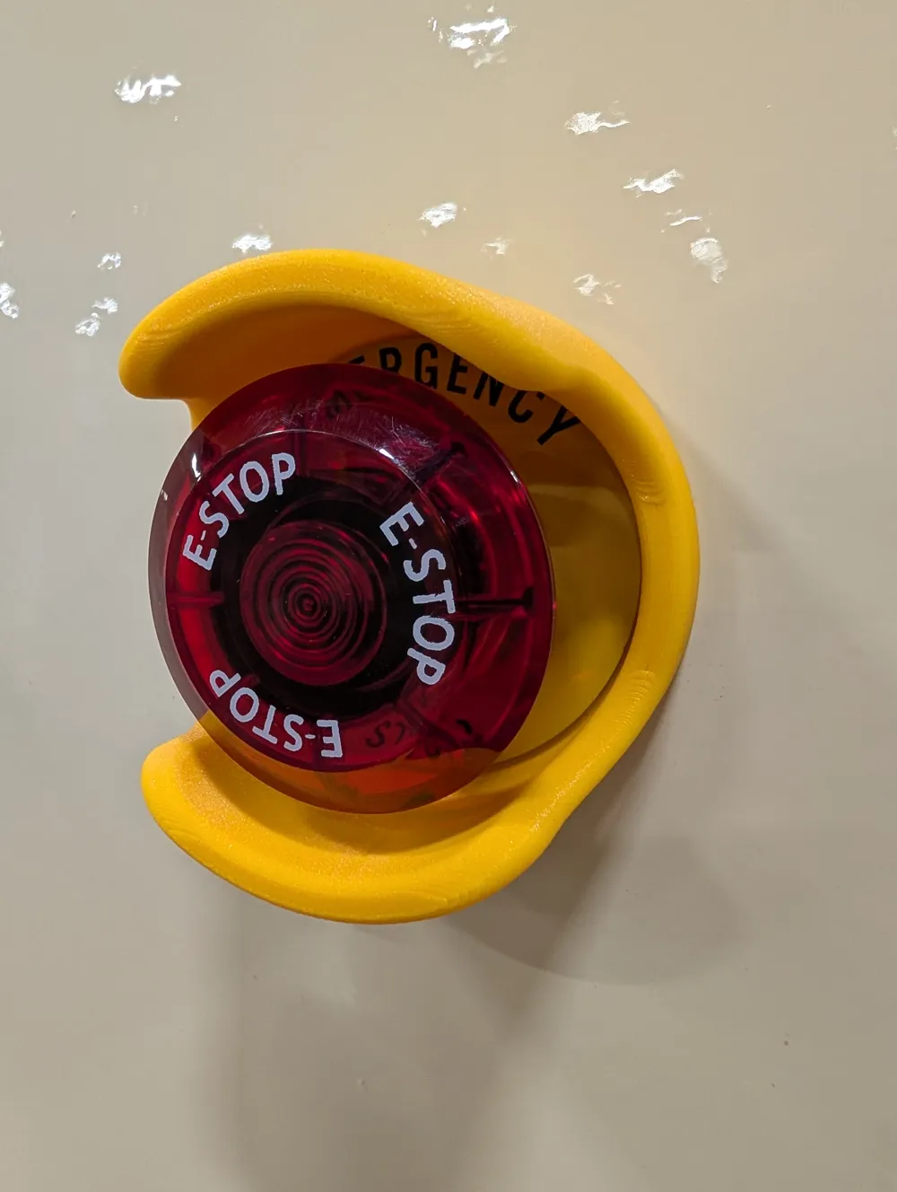 30mm Emergency Stop Pushbutton Shroud - Free 3D Print Model - MakerWorld