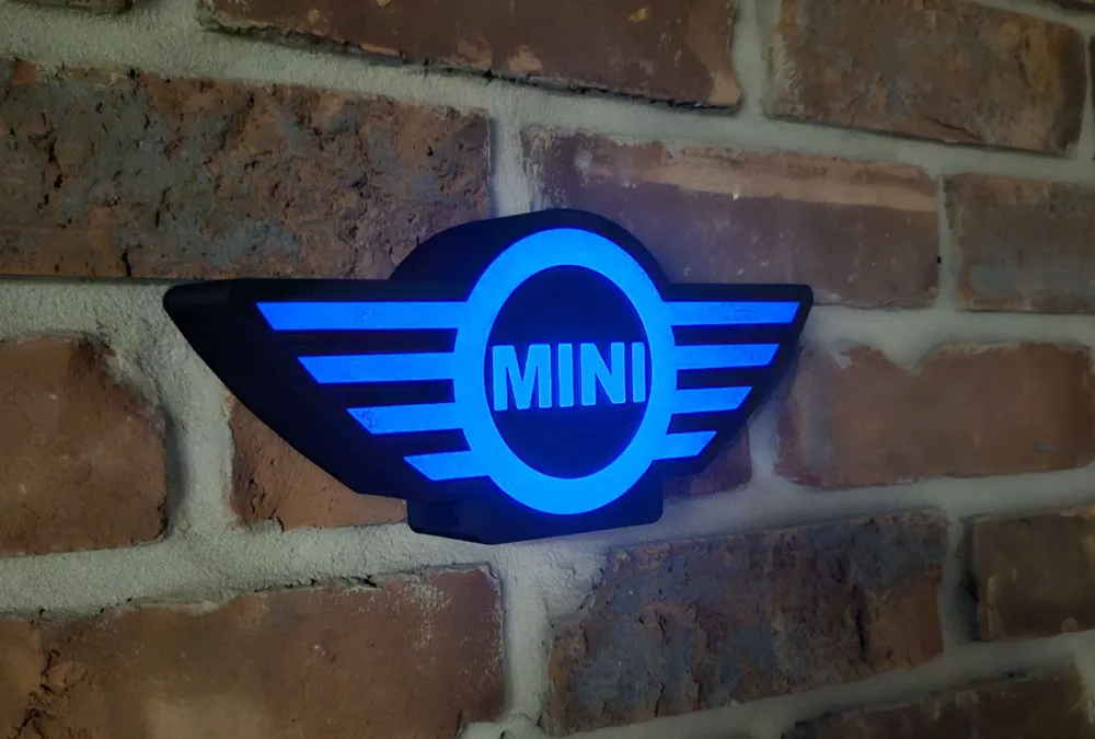 Mini Car Logo Lightbox by KF Designs - MakerWorld