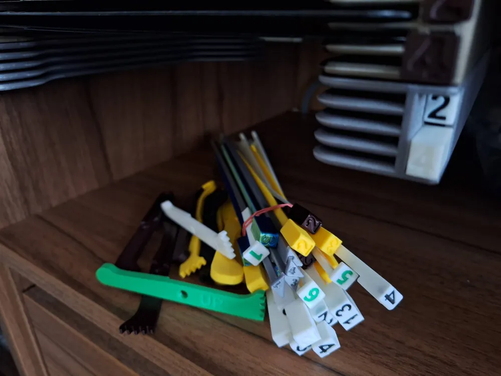 Bambu A1 Mini Build Plates holder with button NG Remixed by Frantisek23 ...