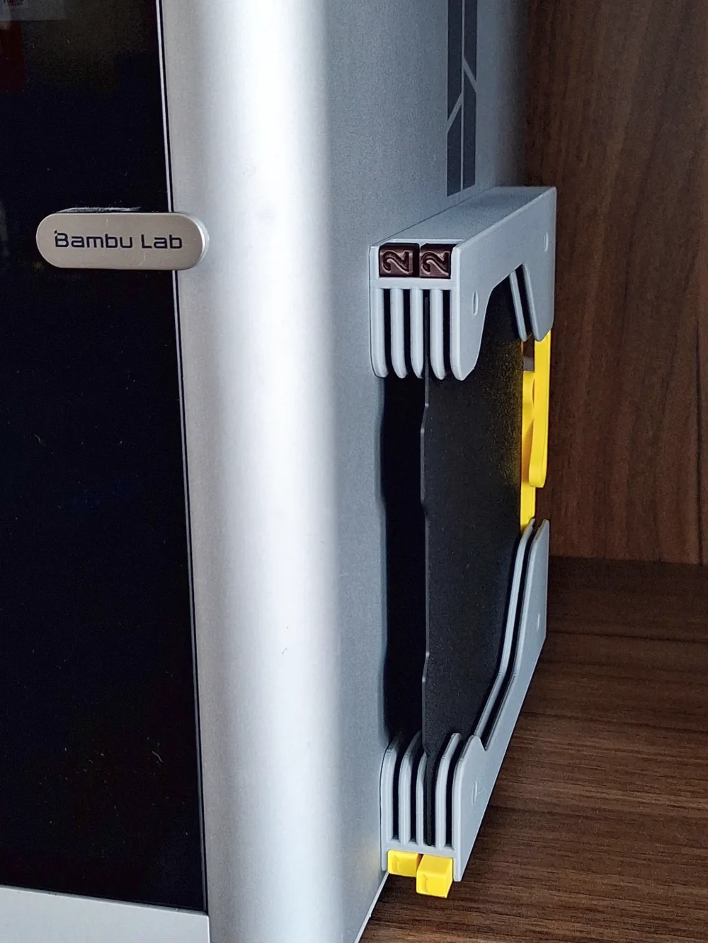 Bambu A1 Mini Build Plates holder with button NG Remixed by Frantisek23 ...