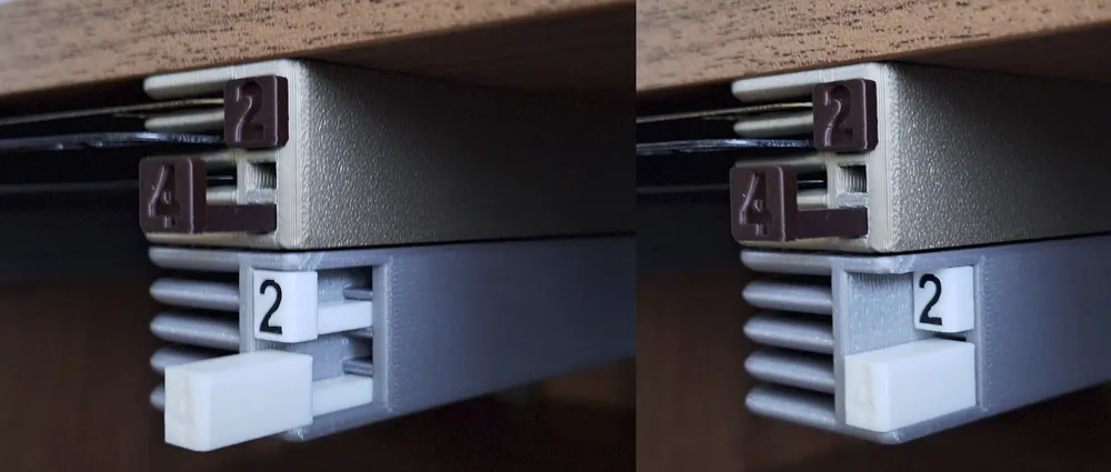 Bambu A1 Mini Build Plates holder with button NG Remixed by Frantisek23 ...