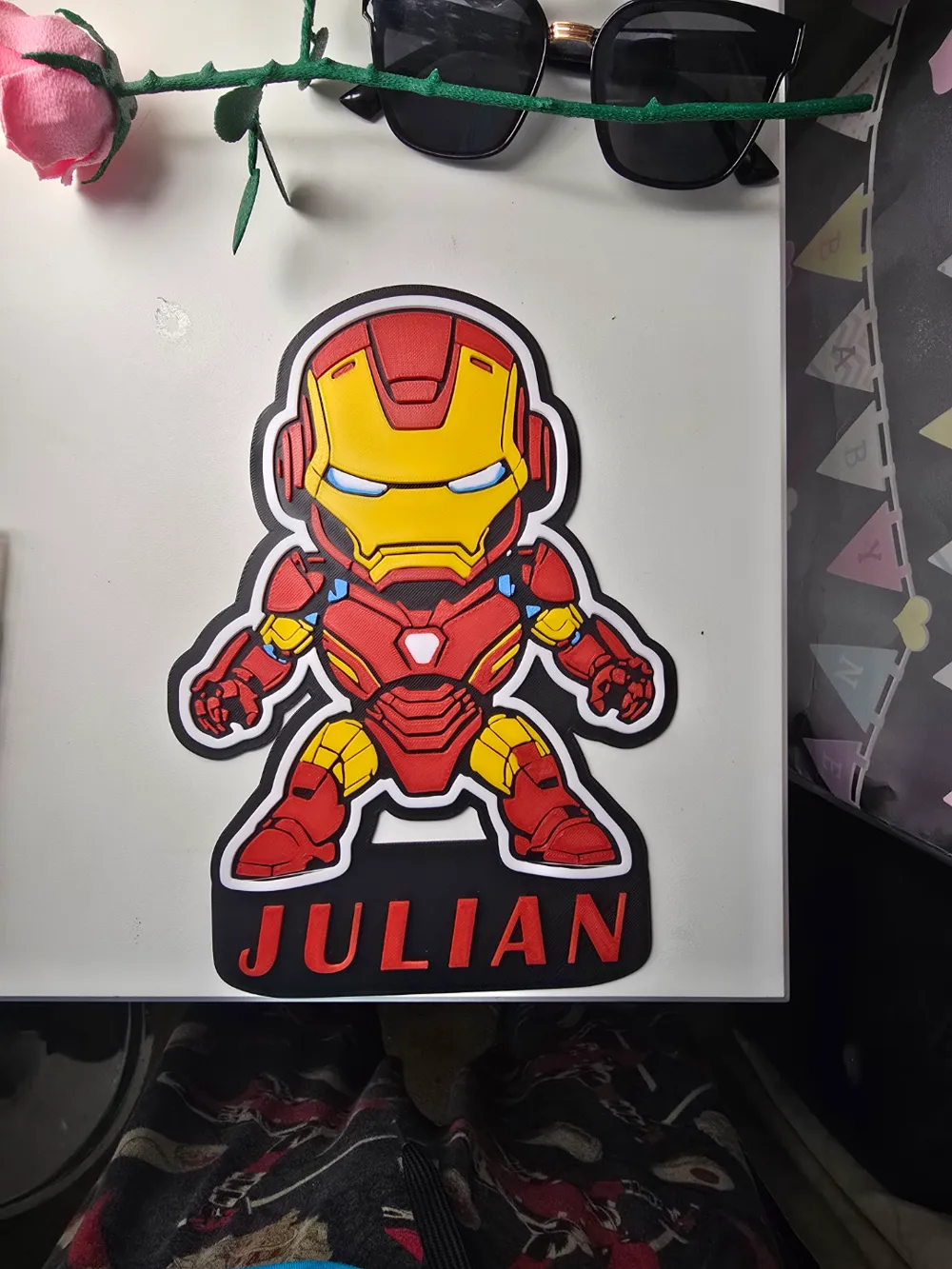 Customize Iron man name plate by monchis MakerWorld: Download Free 3D ...