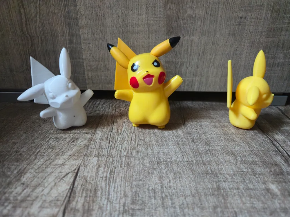 Pokemon Electric Pikachu cute by Ell - MakerWorld