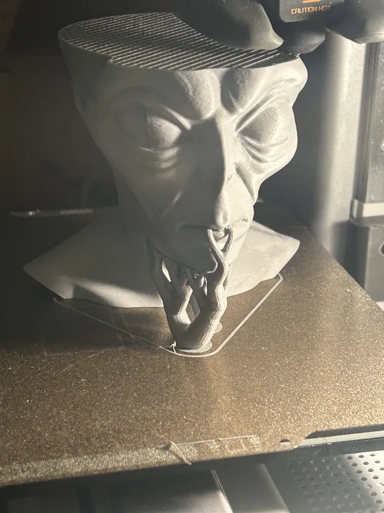 Alien Grey bust by jrbcustomdesigns MakerWorld: Download Free 3D Models